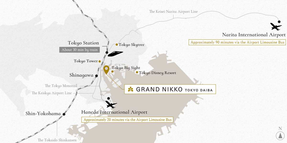 A Hotel in Odaiba - Grand Nikko Tokyo Daiba